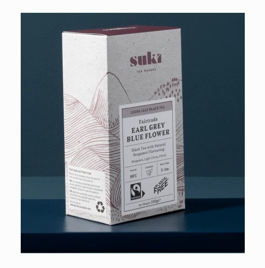 Suki Earl Grey Blue Flower Tea | Best Flower Site
